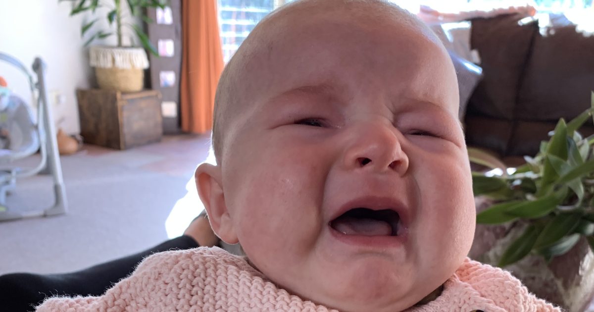 Crying baby no laughing matter, so play it safe in public | Region Riverina