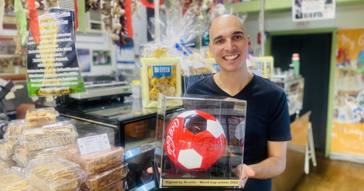 La Piccola to auction off Brazilian soccer star-signed ball in Griffith ...