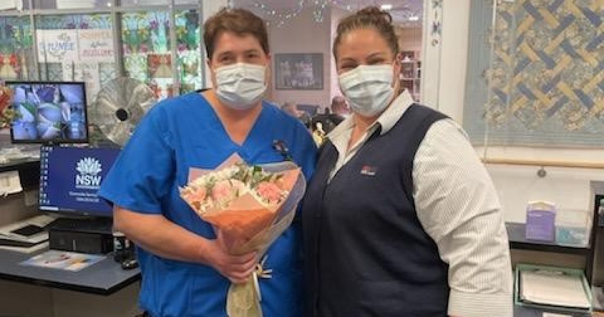 Sharon Longmore loves nothing more than working with the elderly for ...