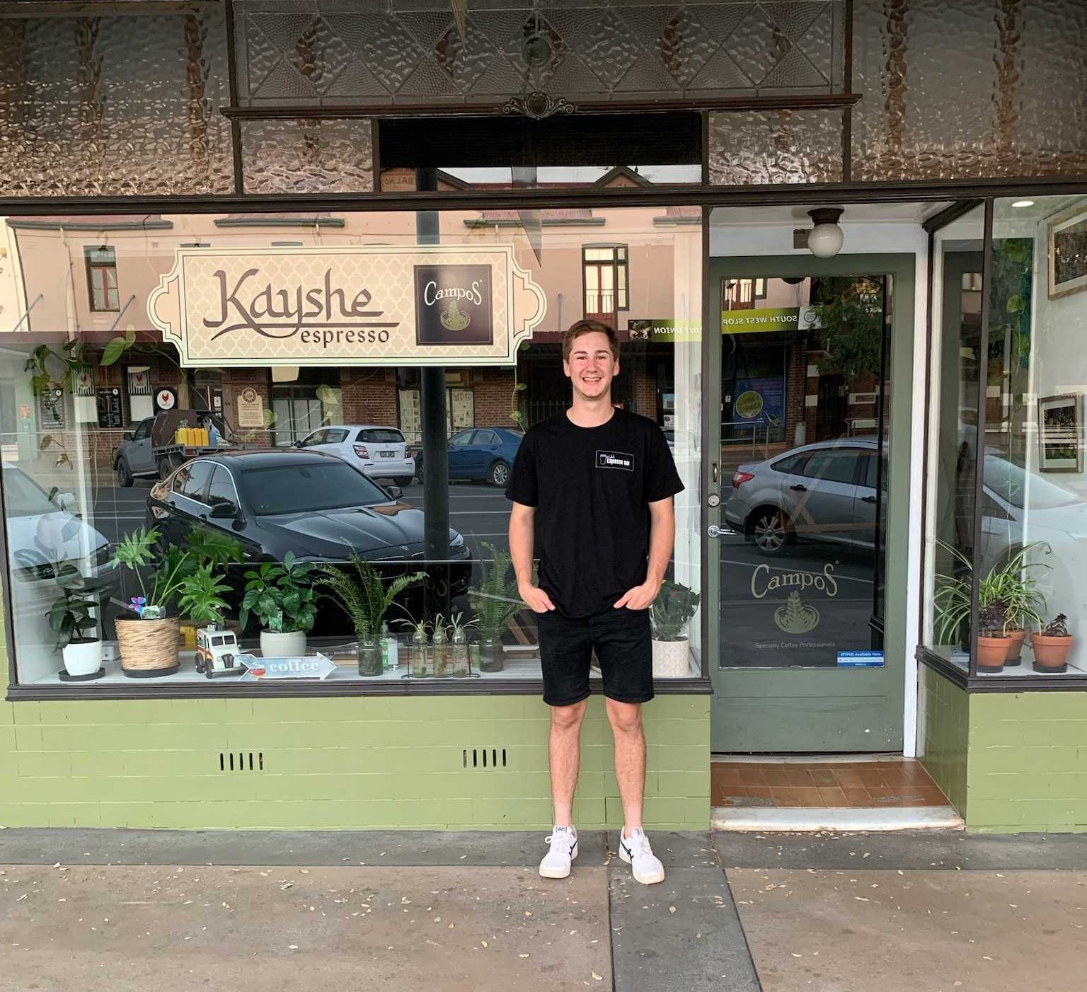 Five minutes with Deklyn Lomax, Kayshe espresso | Region Riverina