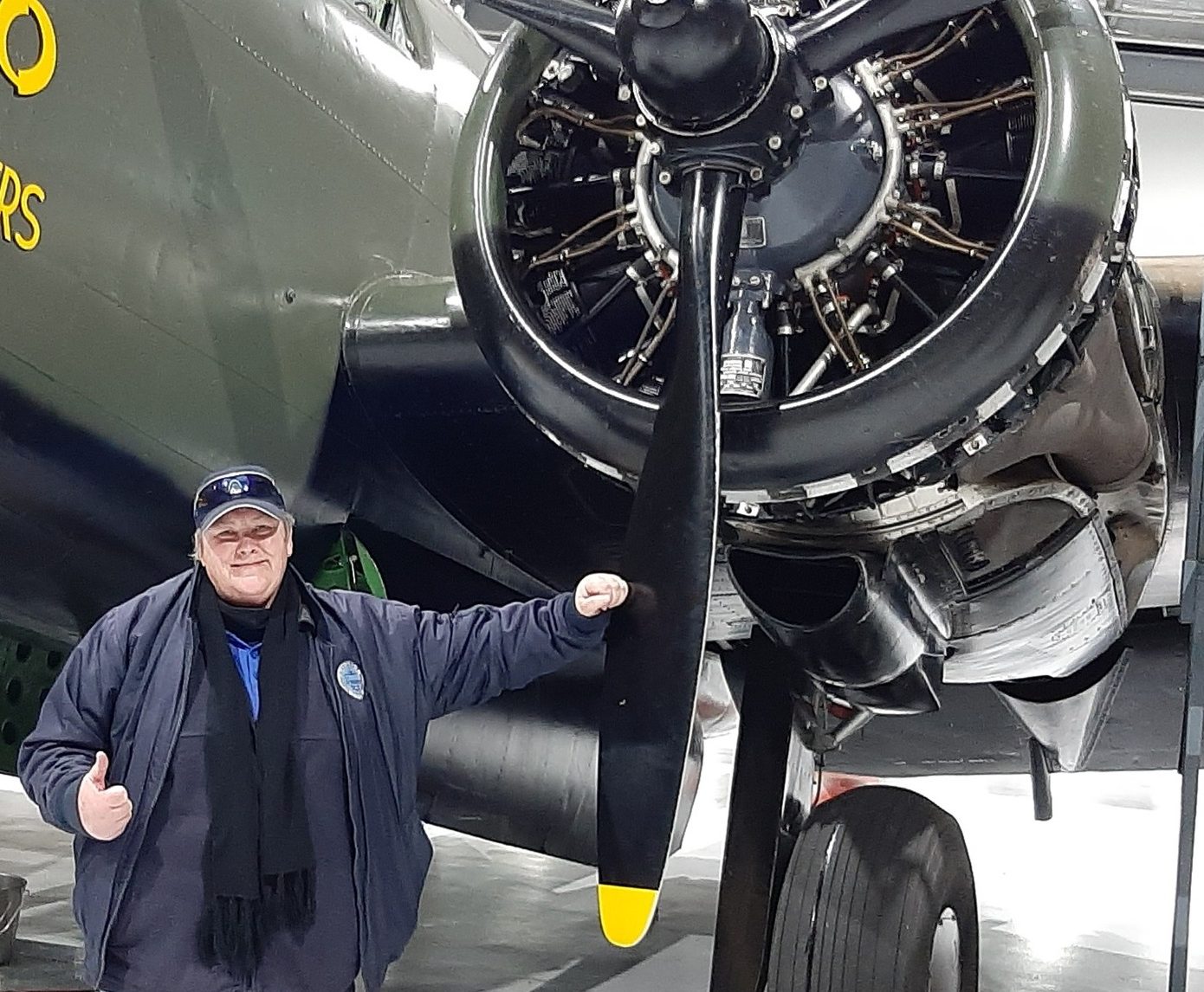 Anne Widdows’ love of aircraft has led to a 22-year museum volunteer ...