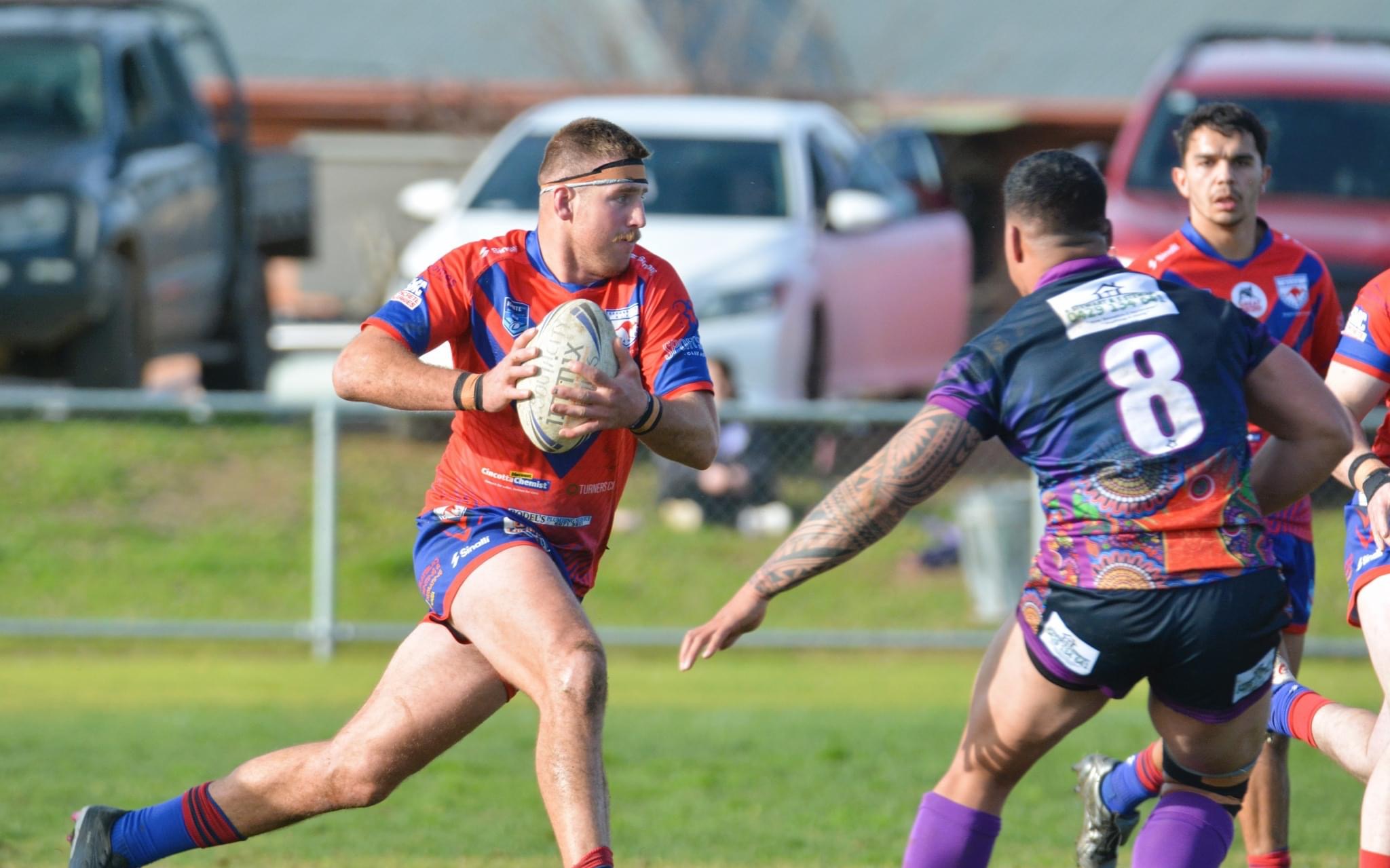 Region Riverina vs Wagga Kangaroos enforcer Luke Ingram | Region Riverina