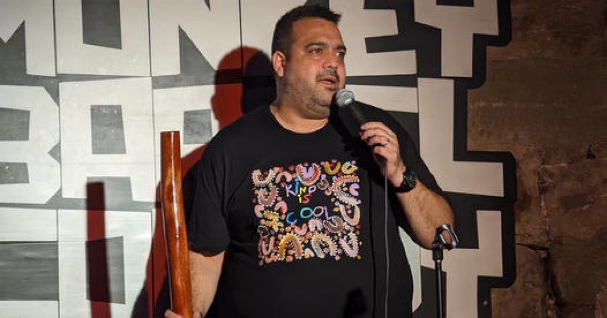 How an evacuation helped comedian Dane Simpson steal the show at the ...