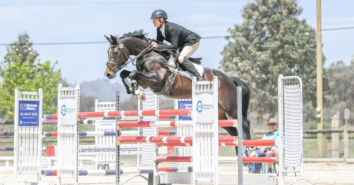 Equestrian elites converge on Albury for high-action eventing ...