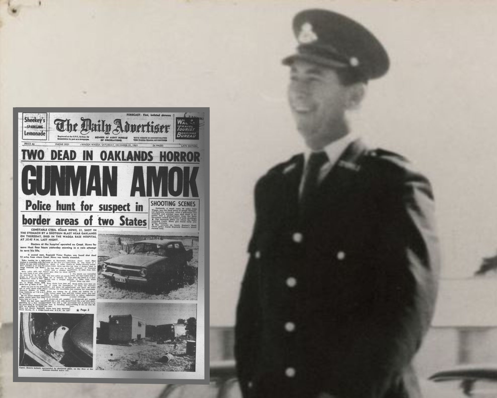 60 years on, police community remembers Constable Cyril Howe's heroic ...