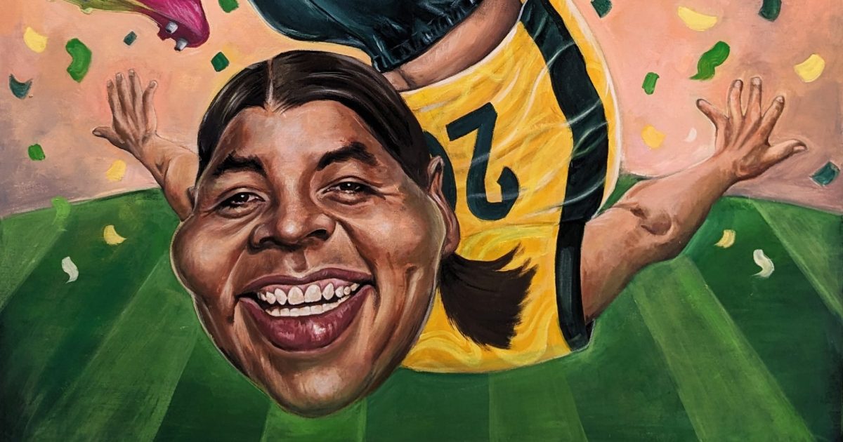 Sam Kerr stars in the winner of the 2024 Bald Archy Prize | Region Riverina