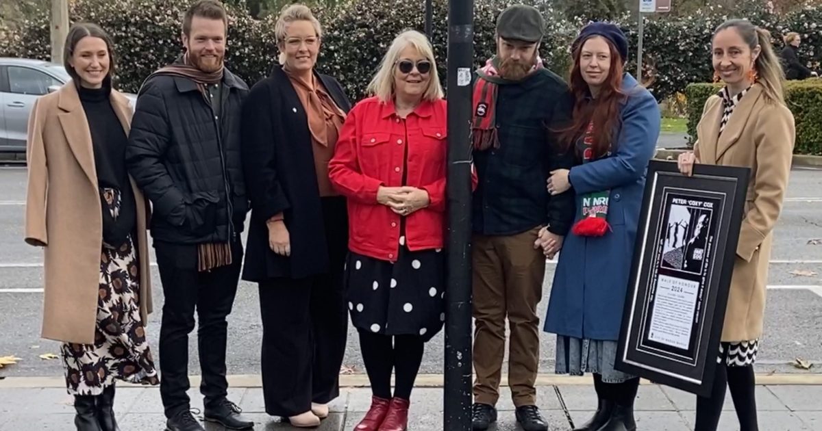 A 'Good Egg' recognised as Peter Cox is added to Wagga's Walk of Honour ...