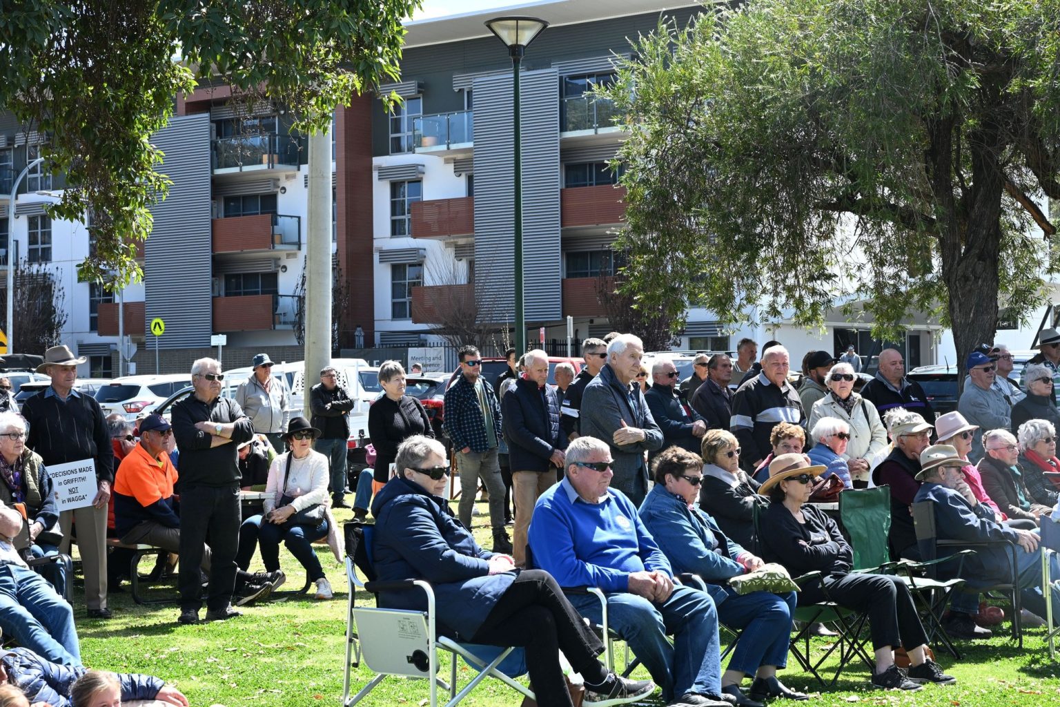 Why were there so few young people at the Griffith rally for better ...