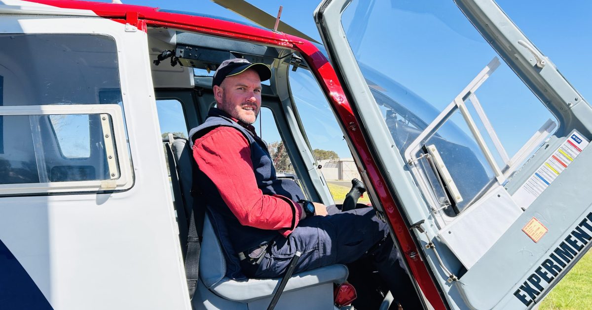 First aerobatic helicopter in Southern Hemisphere stored in Griffith as ...