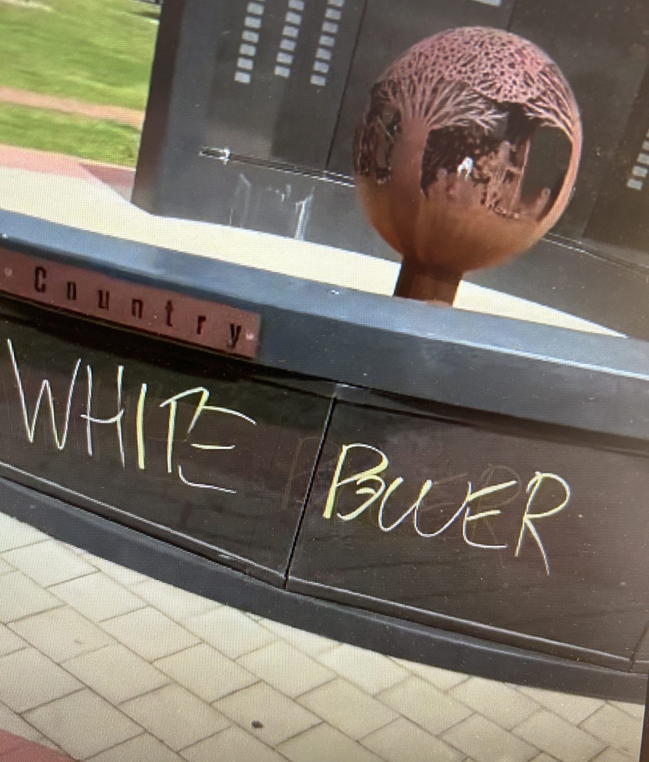 Racist graffiti including Nazi symbol on Narrandera Wiradjuri Honour Wall reported to NSW Police ...